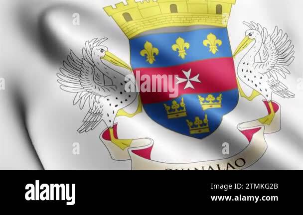 land Flag video waving in wind. land Flag Wave Loop waving in wind ...