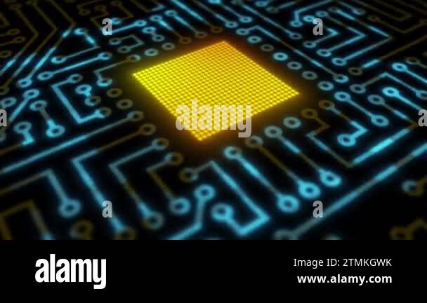 Circuit digital pulses explosion. Energy spreading in motherboard ...