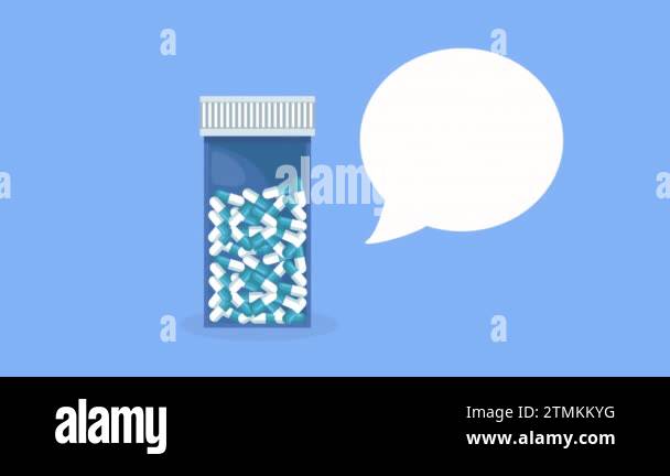 Container medicine capsules illustration Stock Videos & Footage - HD ...