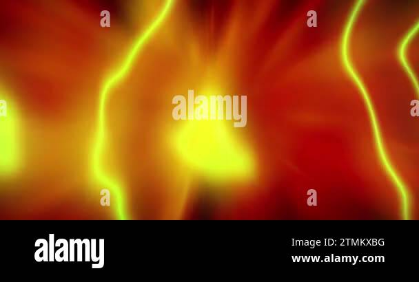 Red and yellow beams of light, having the structure of plasma, are ...