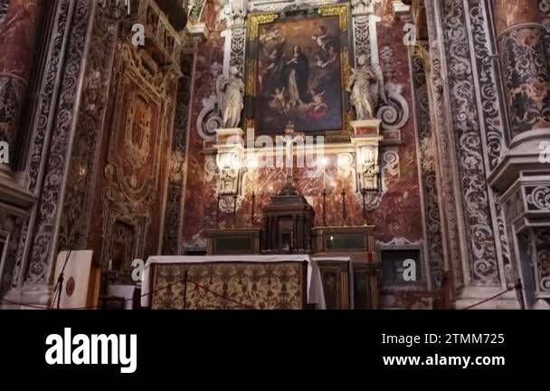 Immaculate conception cathedral interior Stock Videos & Footage - HD ...