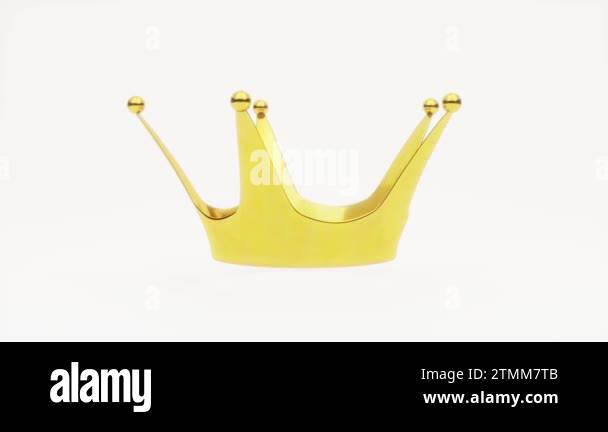 King golden crown cartoon Stock Videos & Footage - HD and 4K Video ...