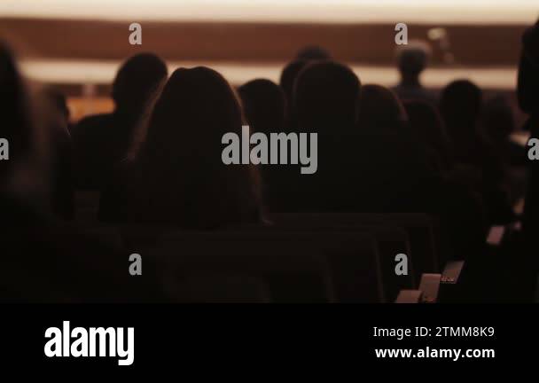 Theater audience back view Stock Videos & Footage - HD and 4K Video ...