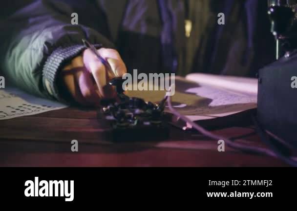 Morse code table Stock Videos & Footage - HD and 4K Video Clips - Alamy
