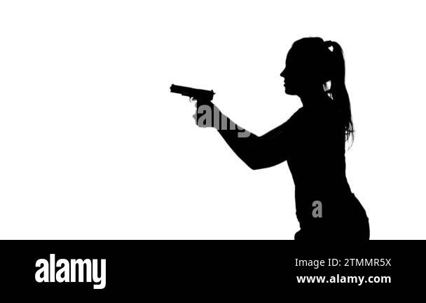 Woman pointing a gun Stock Videos & Footage - HD and 4K Video Clips - Alamy