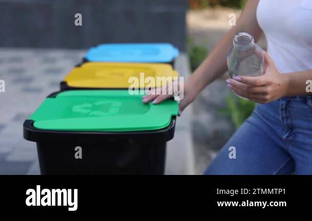 Garbage man recycling bin Stock Videos & Footage - HD and 4K Video ...