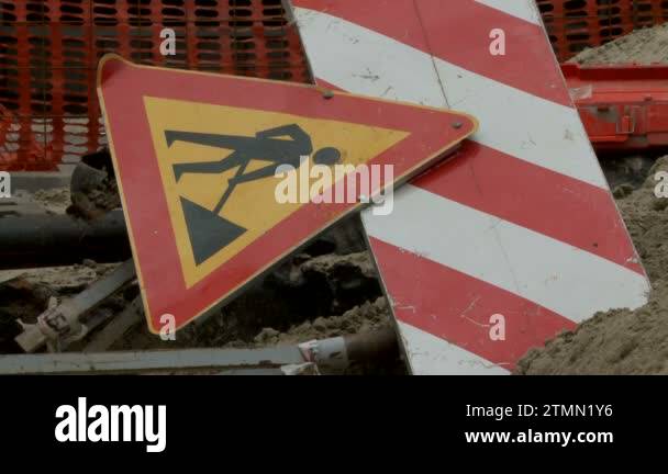 Warning sign on mesh Stock Videos & Footage - HD and 4K Video Clips - Alamy