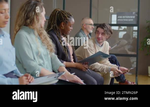 Job interview line Stock Videos & Footage - HD and 4K Video Clips - Alamy