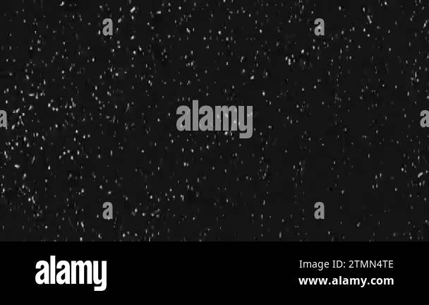 TV glitch grain noise. Signal interference. Black white real analog old ...