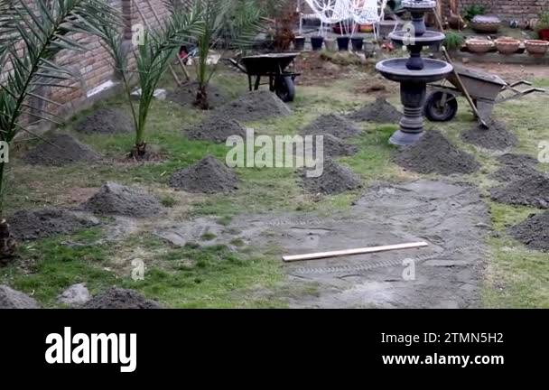 Paving garden sand Stock Videos & Footage - HD and 4K Video Clips - Alamy