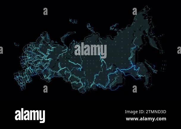 Russia map contour Stock Videos & Footage - HD and 4K Video Clips - Alamy