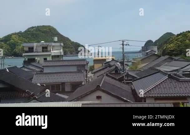 Kami, Hyogo Japan 13 May 2023 Shibayama JR train station ocean sea ...