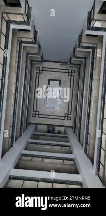 Experience the enchantment of the atrium in a multistory building ...