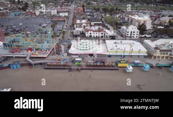 The Giant Dipper is a historic wooden roller coaster located at the ...