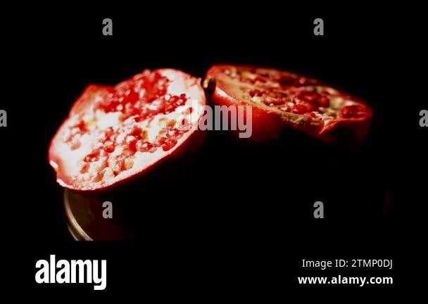 Pomegranate fruit pomegranates over Stock Videos & Footage - HD and 4K ...