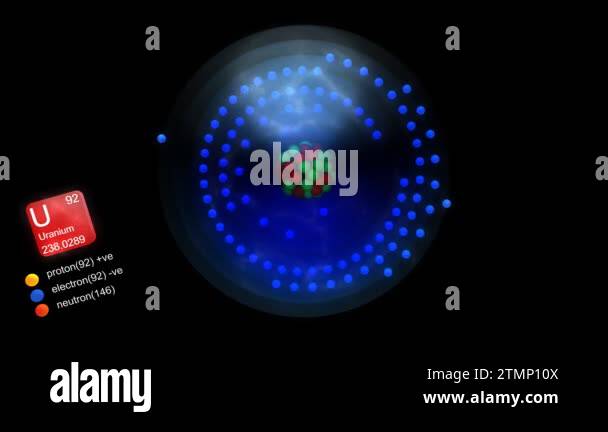 Uranium atom diagram Stock Videos & Footage - HD and 4K Video Clips - Alamy