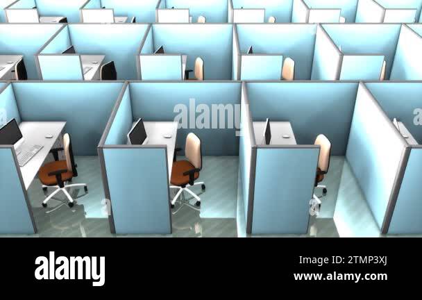 Office interior cubicles Stock Videos & Footage - HD and 4K Video Clips ...