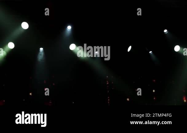 LOOPED Stage Lights beam flashing strobe wall concert party disco ...