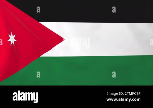Jordan flag design Stock Videos & Footage - HD and 4K Video Clips - Alamy