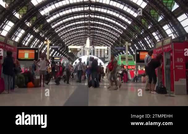MILAN, ITALY - circa May 2016: (50 fps, for slow motion,real time ...