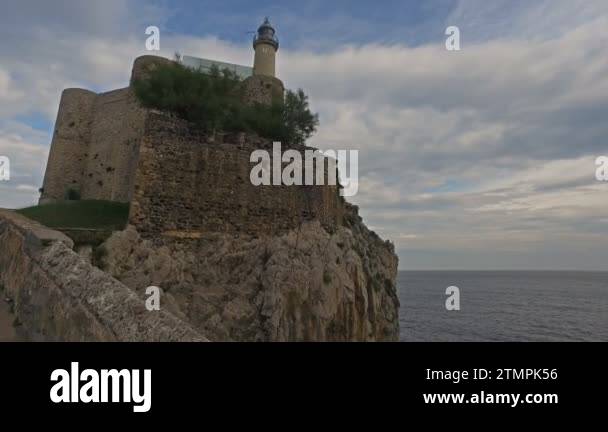 Medieval bridge castle lighthouse castro Stock Videos & Footage - HD ...