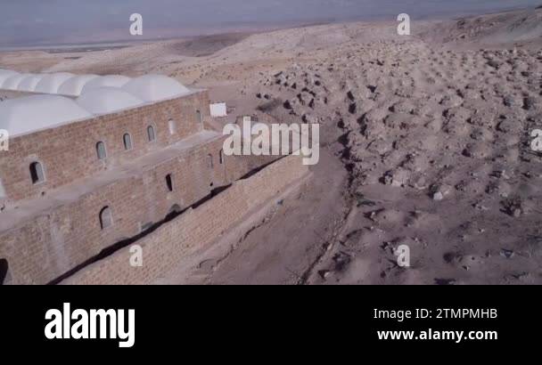 Nabi Musa Site and Mosque at Judean desert, Israel. Tomb of Prophet ...