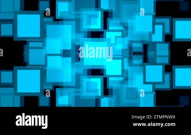 Motion background with animated squares. Seamless loop Stock Video ...