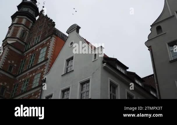 Mariacka street in Gdansk. Gdansk (Danzig) is Polish city on Baltic ...