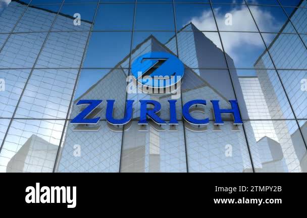 Zurich insurance group logo Stock Videos & Footage - HD and 4K Video ...