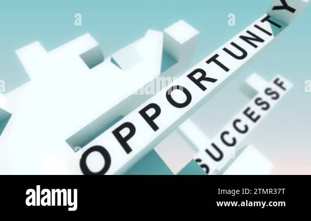 Investment Words Animated With Cubes Stock Video Footage - Alamy