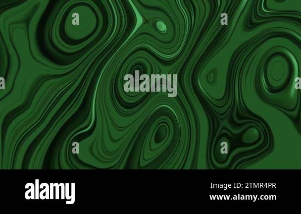 4K. Abstract elegant green gradient liquid marble texture. Modern fluid colors seamless looping ...
