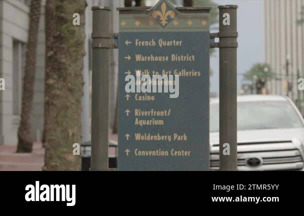 Information sign giving directions Stock Videos & Footage - HD and 4K ...