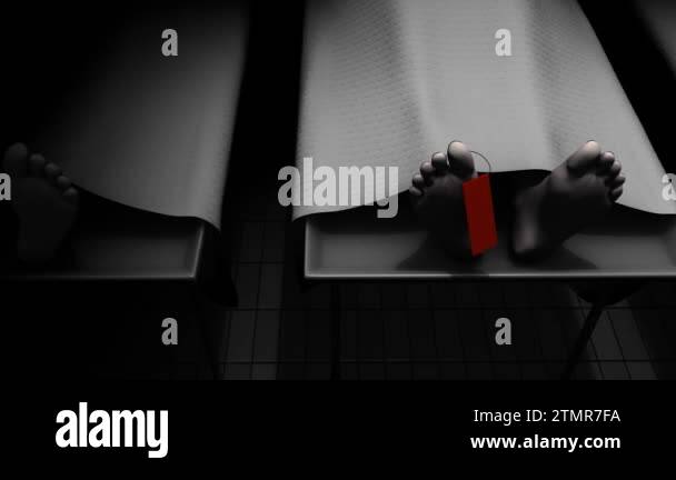 Dead body in corpse room, morgue, mortuary Stock Video Footage - Alamy