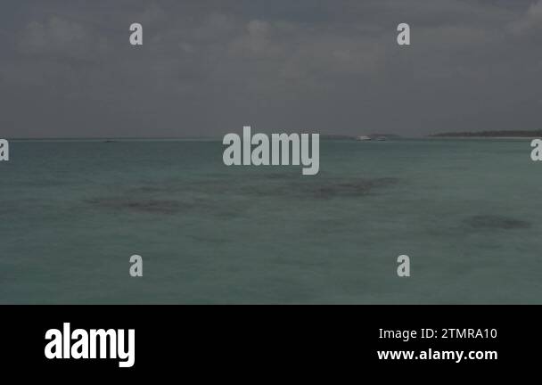 Beautiful views of the Maldives from a drone. Aerial photography of ...