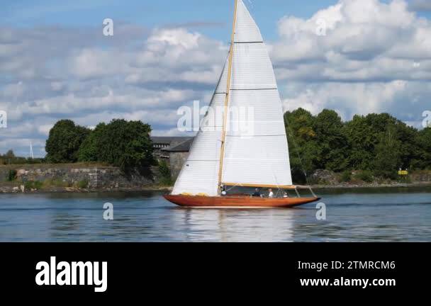 Traditional finnish wooden sailing boats Stock Videos & Footage - HD ...