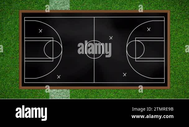 Basketball field plan board Stock Videos & Footage - HD and 4K Video ...