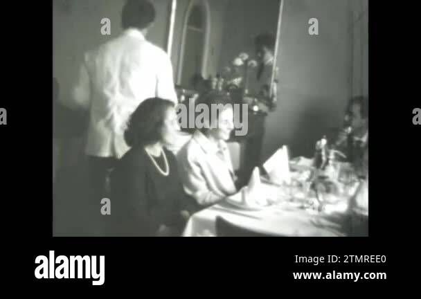 Rome, Italy march 1968: Vintage footage of children celebrating their ...
