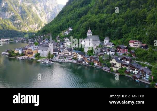 Top view hallstatt village mountains Stock Videos & Footage - HD and 4K ...