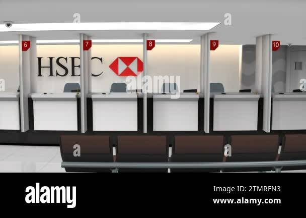 Hsbc bank interior Stock Videos & Footage - HD and 4K Video Clips - Alamy