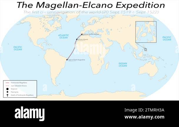 Magellan elcano map Stock Videos & Footage - HD and 4K Video Clips - Alamy