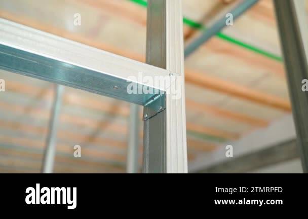 Reliable connection of two metal galvanized U-profiles using self ...