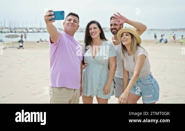 Video call at the beach Stock Videos & Footage - HD and 4K Video Clips ...