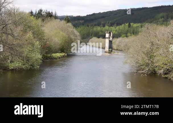 River Oich Fort Augustus Scotland UK Scottish Highlands popular tourist ...