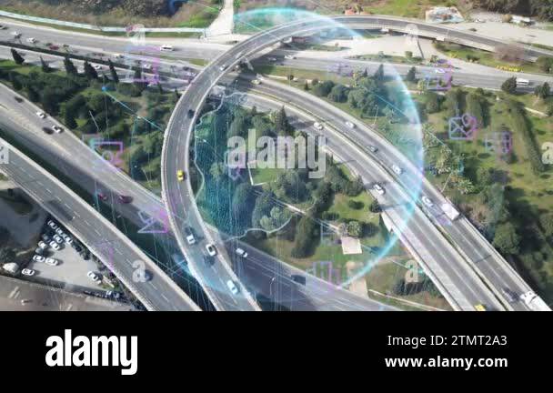 Intelligent Vehicles Cars Communicating Ai Logistic Autonomous Delivery ...