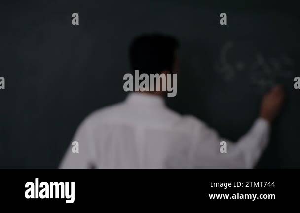 Man writing on blackboard Stock Videos & Footage - HD and 4K Video ...