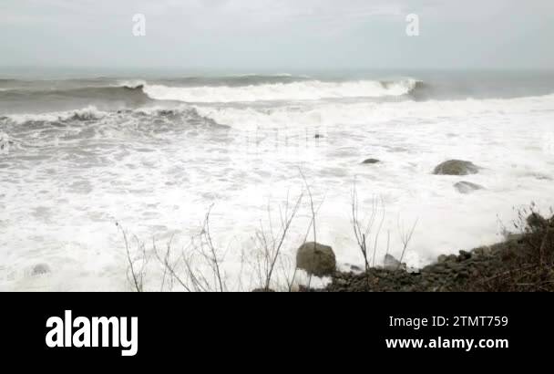 Wave beach storm Stock Videos & Footage - HD and 4K Video Clips - Alamy