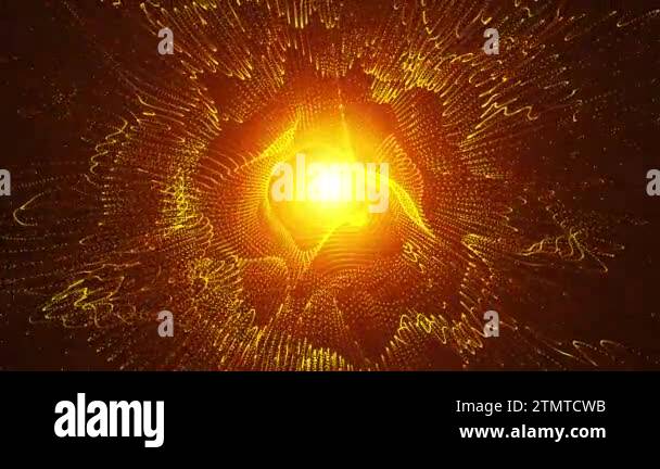 Movement of energy (mysterious background). Esoterica. 3D animation.Intro template for captions ...