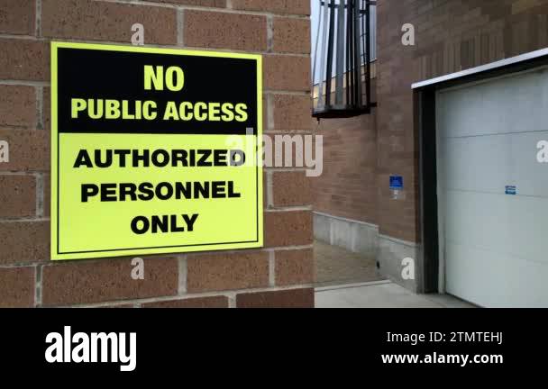 Public access restriction Stock Videos & Footage - HD and 4K Video ...