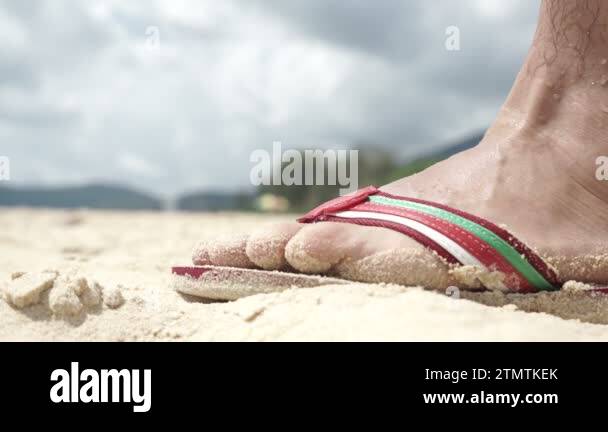 Man feet in sandals Stock Videos & Footage - HD and 4K Video Clips - Alamy