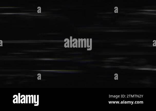 Digital glitch and static television noise effects, visual effect of ...